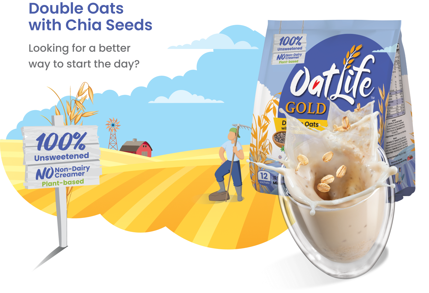 OatLife: Healthy and delicious oat milk